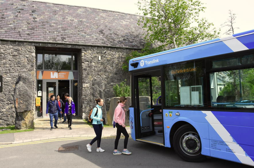 Daily Bus Service to Marble Arch Caves | Cuilcagh Lakelands Geopark